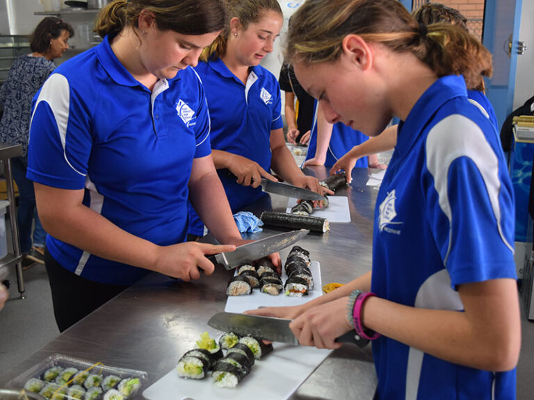 Student Sushi Classes | Shikisai Japanese Cooking Classes